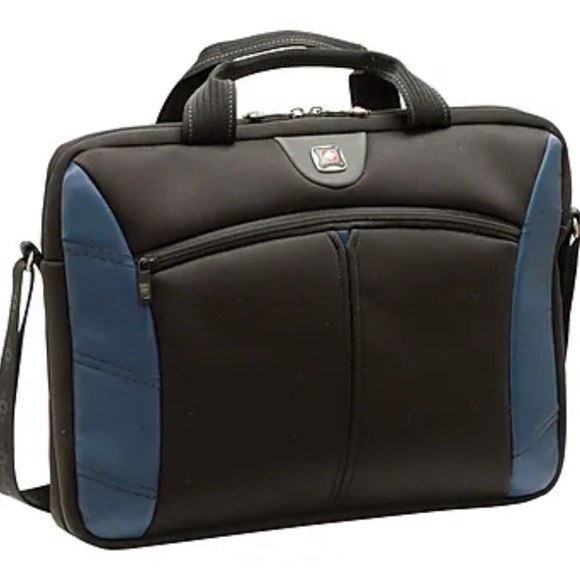 Wenger | Bags | Swiss Army Wenger Nwt Laptop Slimcase Bag Slim ...